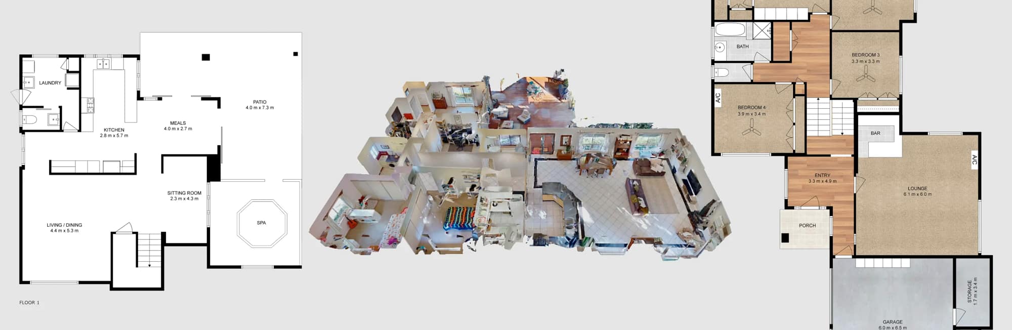 Floor Plans / 3D Virtual Tours – RE Photos